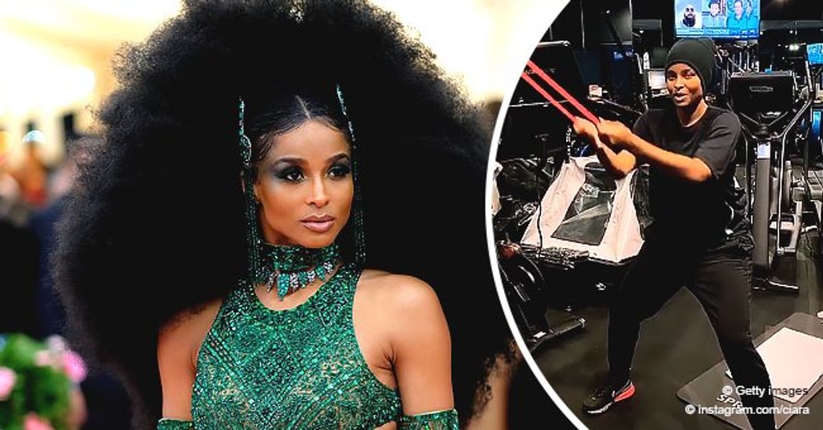 Here's Another Portion of Sneak Peeks into Ciara's Workout Routine