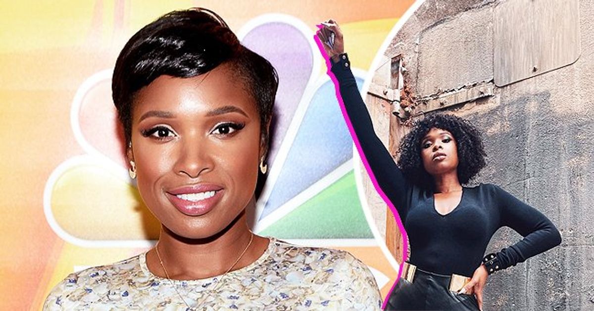 Jennifer Hudson Highlights Curvy Figure in a Black Fitting Ensemble ...