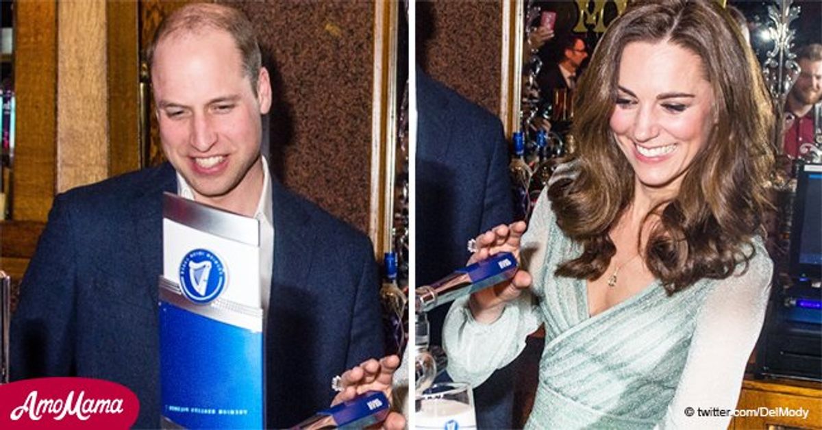 Kate Middleton in a Smart Dress Spotted Slinging Beer in a Bar for a ...