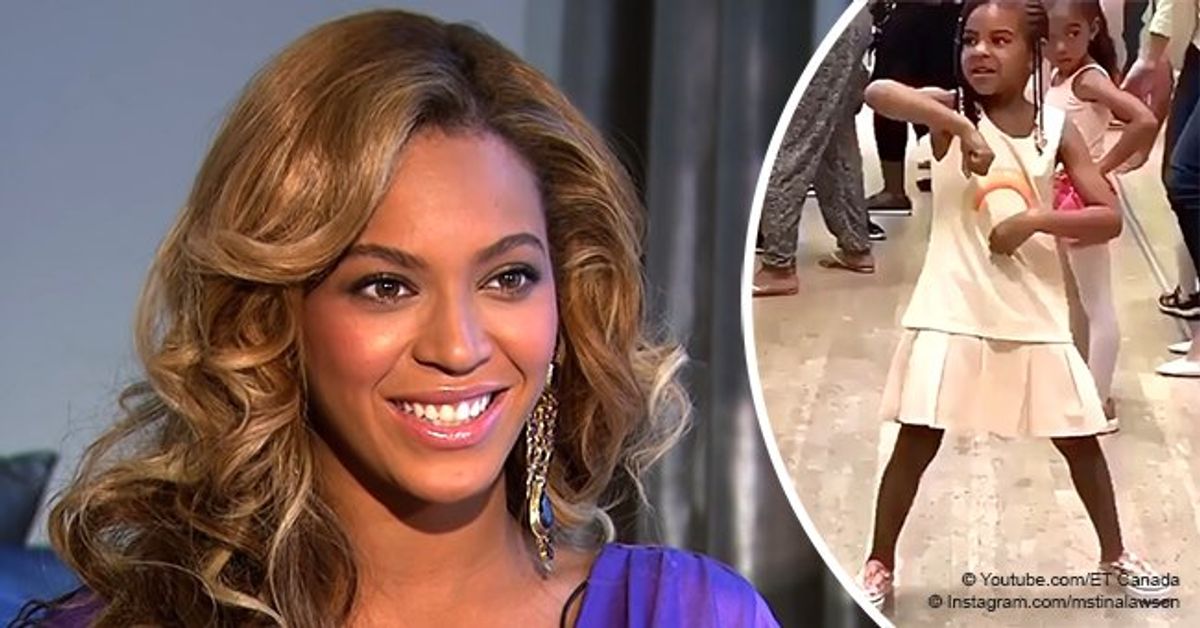 Tina Lawson Says Beyoncé's Daughter Blue Dancing Her Heart Out in This ...
