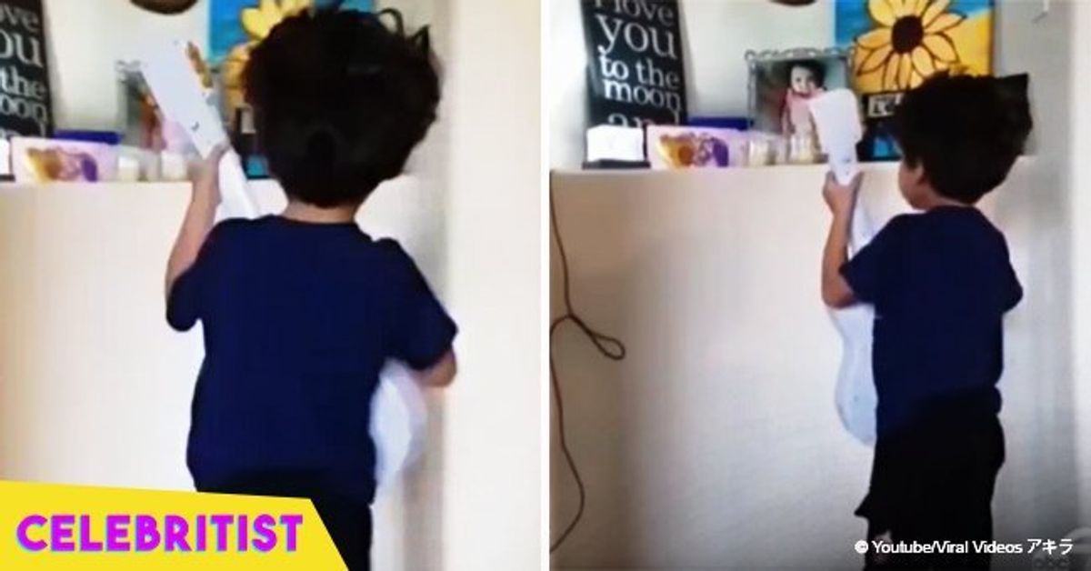4-year-old boy sings 'Remember Me' to his late sister in heartbreaking ...