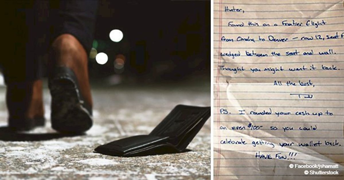 Kind-hearted stranger returns lost wallet with a special note & more ...