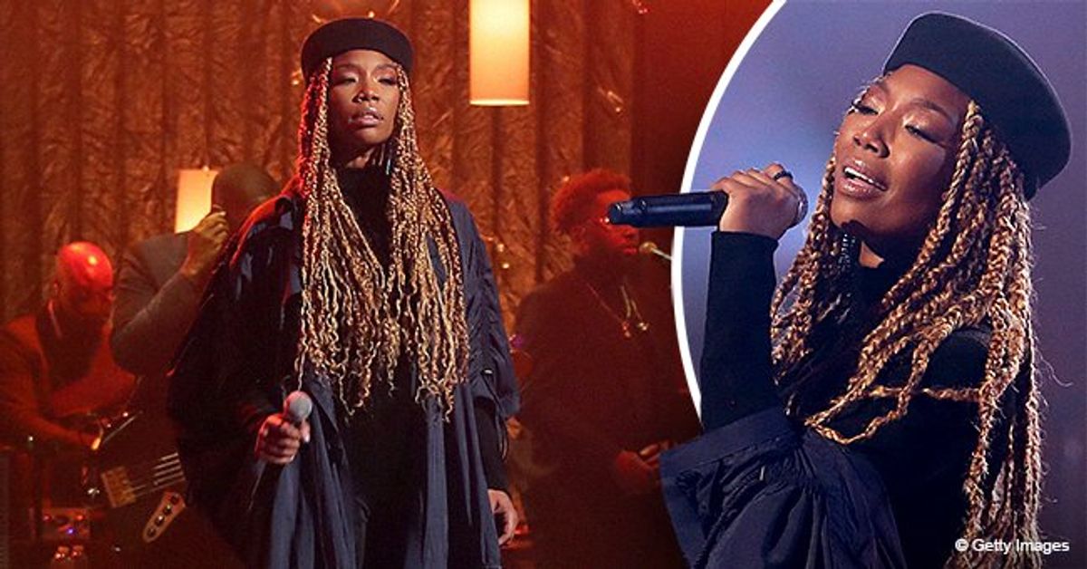 Watch Brandy's Fiery 'Borderline' and 'Say Something' Performance at ...