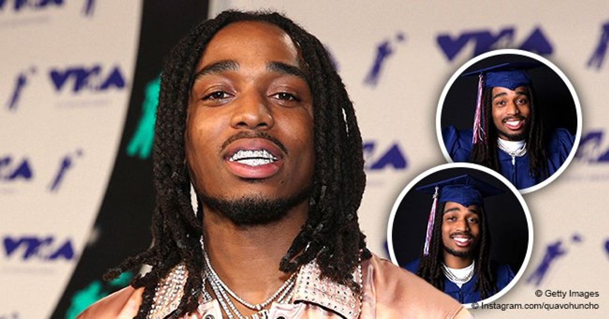 Quavo of 'Migos' Proudly Graduates High School at Age 29