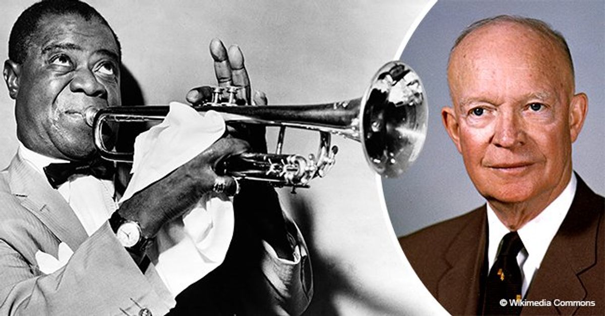 Remember Jazzman Louis Armstrong? He Called Pres. Eisenhower out on ...