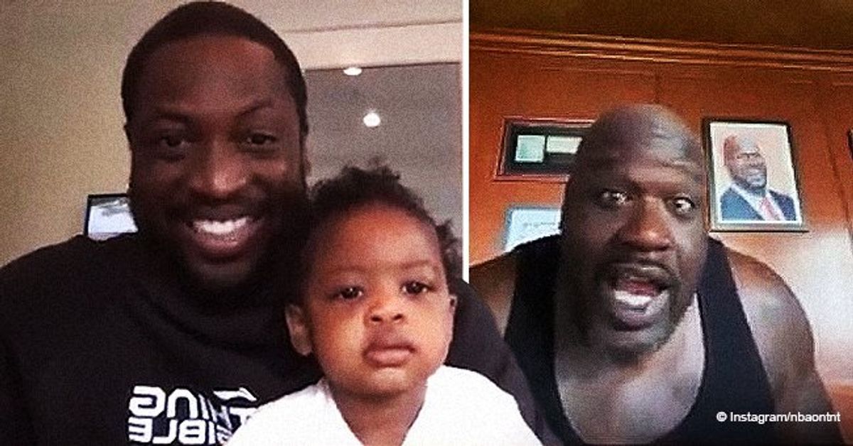 Shaquille O'Neal Hilariously Tries to Make Dwyane Wade's Daughter ...