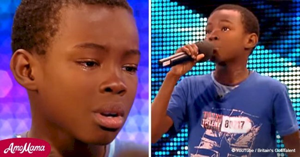 9-year-old boy cries during audition, but then amazes judges with his ...