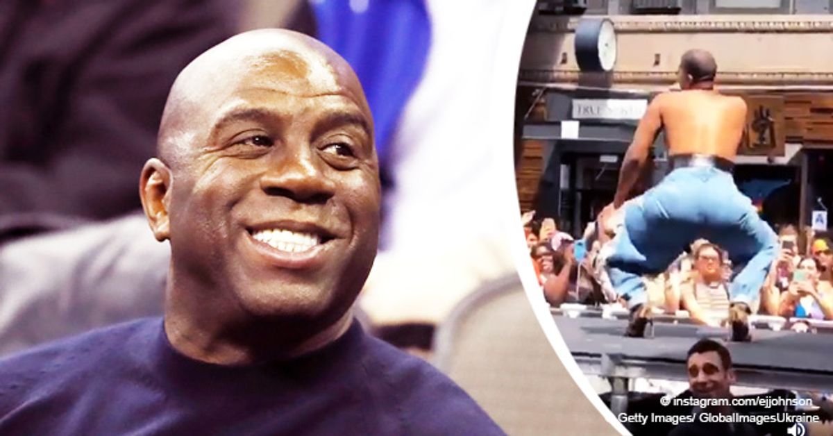 Magic Johnson's Son EJ Shows off His Twerking Skills during NYC Pride ...