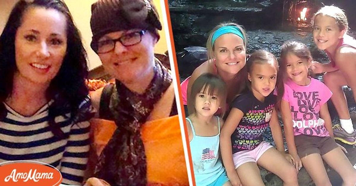 Woman Adopts 4 Daughters of Her Best Friend, Fulfilling the Promise She ...