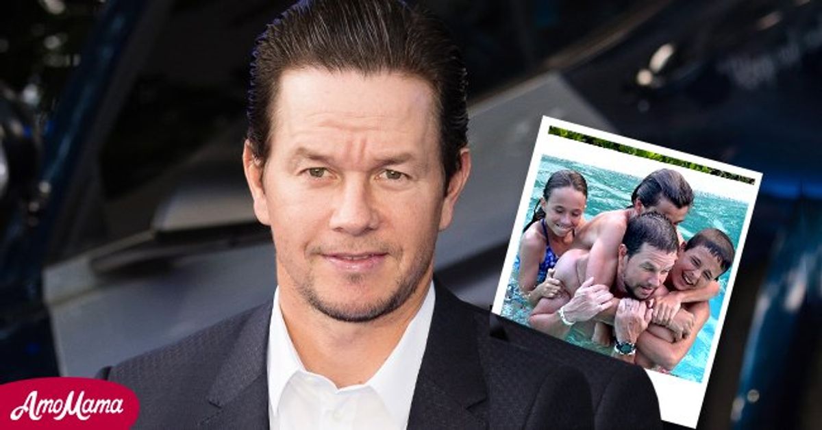 ‘The Departed’ Star Mark Wahlberg Enjoys Sunny Day Playing Pool Games ...