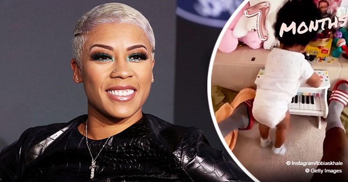 Keyshia Cole Shares Adorable Video of Baby Son Tobias Pulling Himself ...