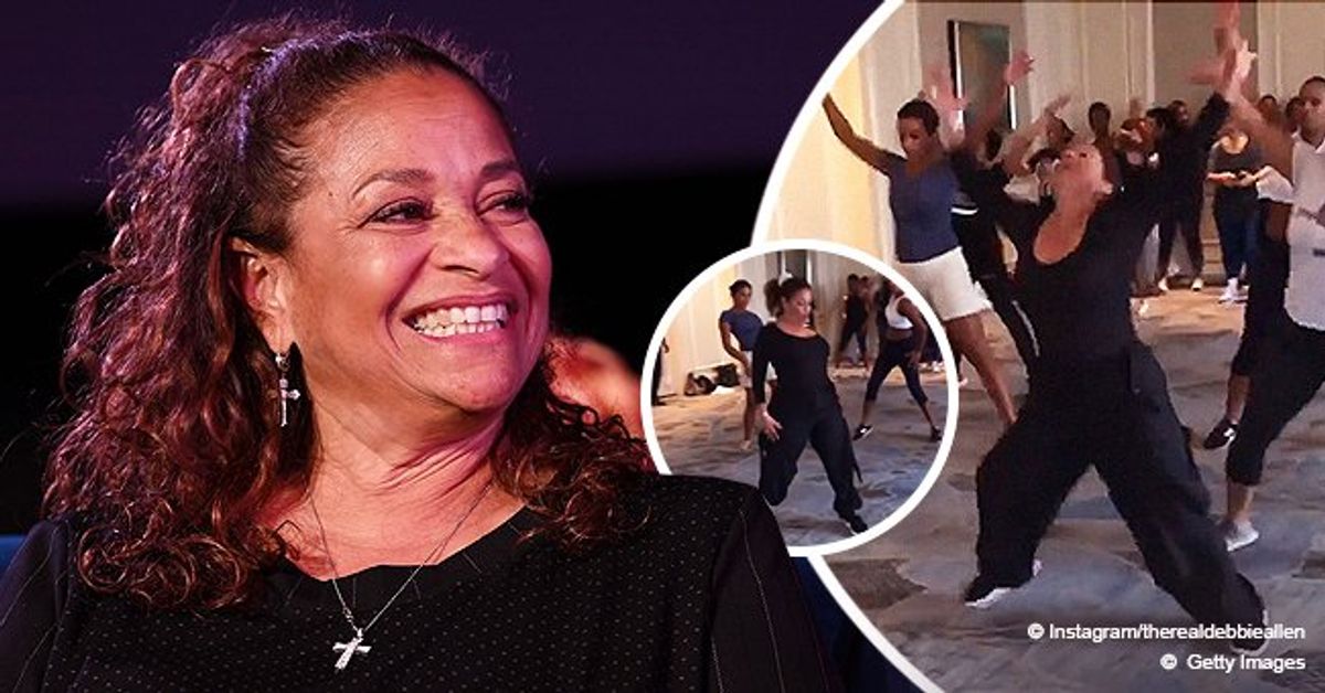 Check Out Debbie Allen's Awesome Dancing Skills during a Lesson with ...