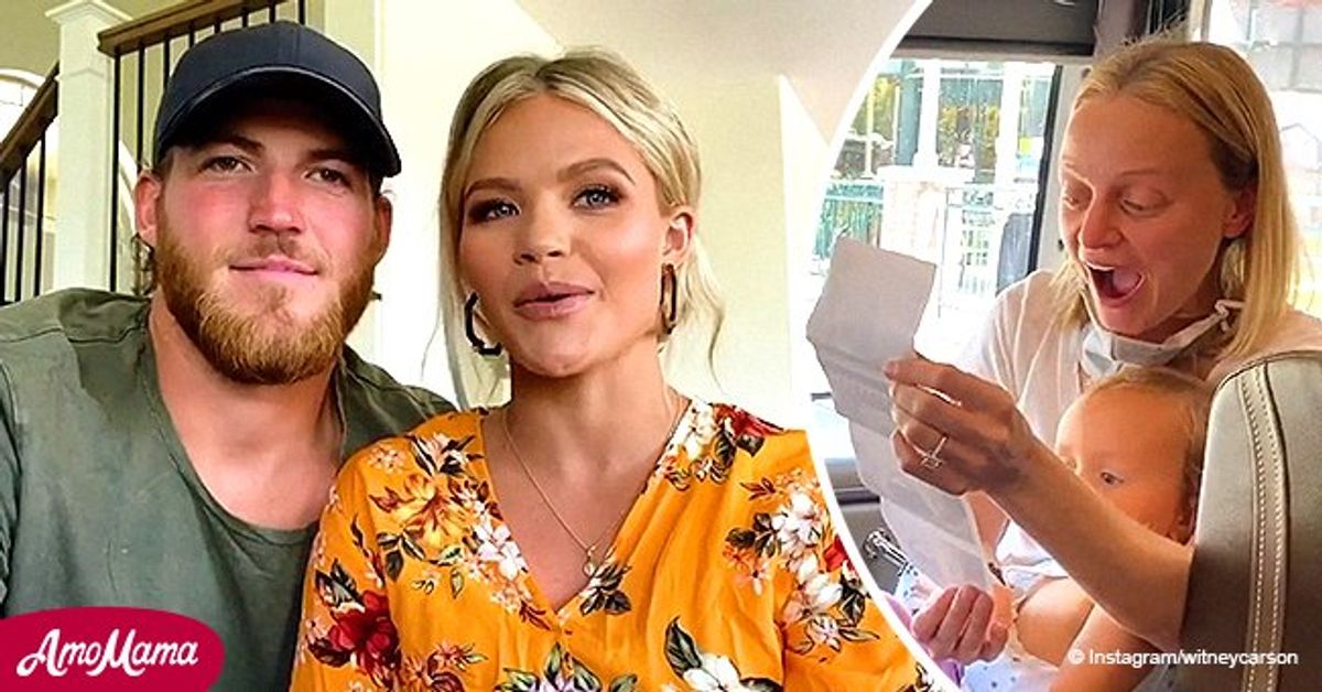 Watch This Heartwarming Video of DWTS Pro Witney Carson Letting Her ...