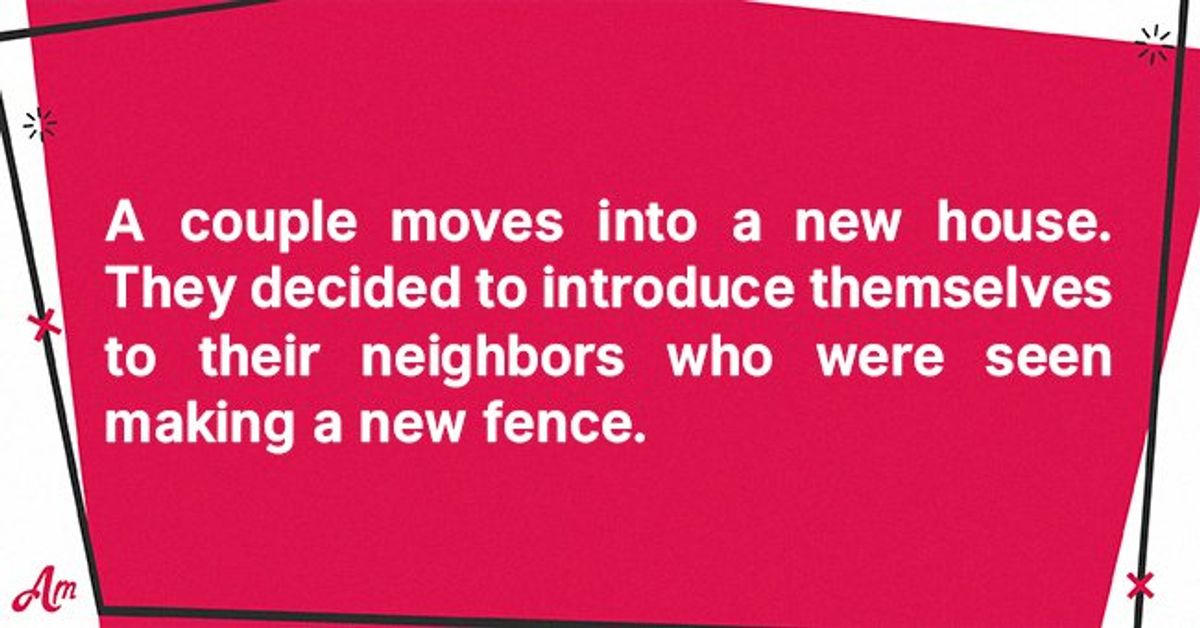 Daily Joke: A Couple Moves into a New House