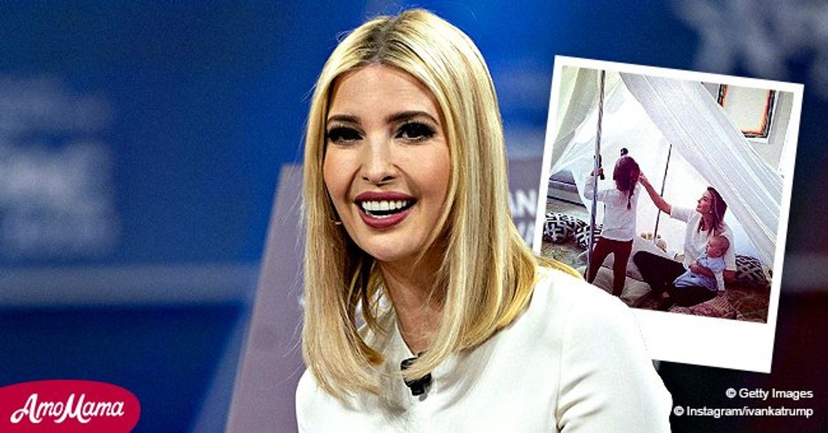 Ivanka Trump Has Living Room Campout with the Kids as She Stays Home ...