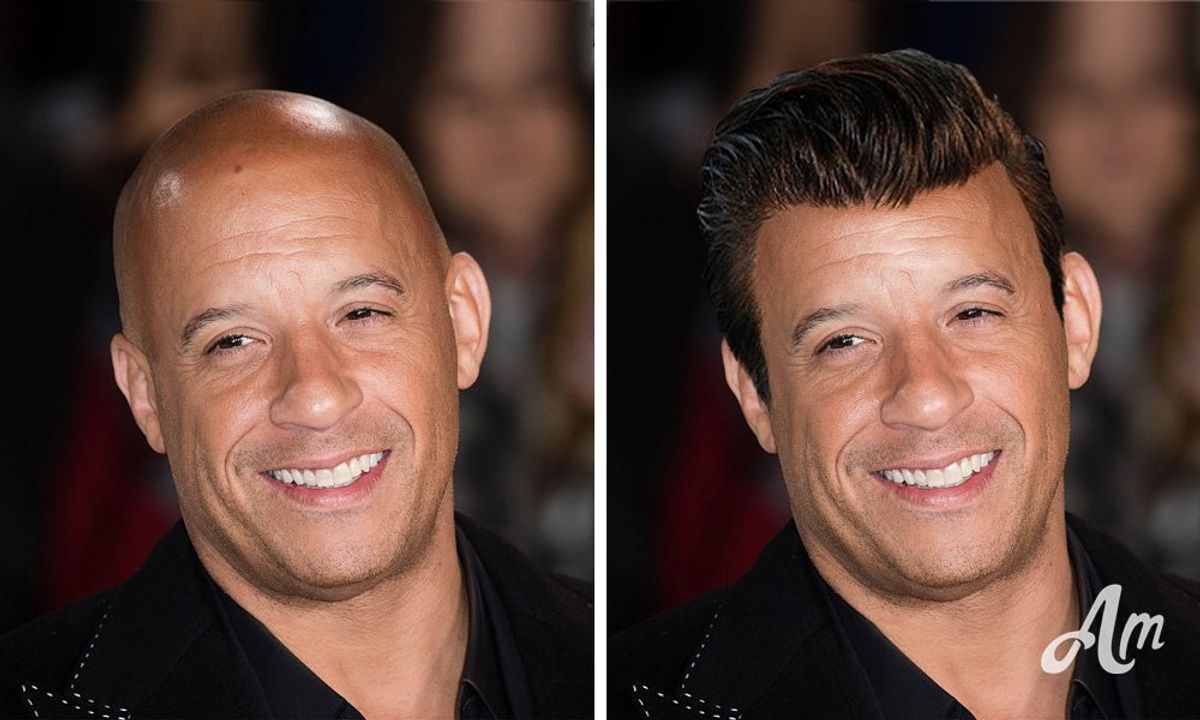 What Famous Bald Actors Would Look Like With A Stylish Haircut