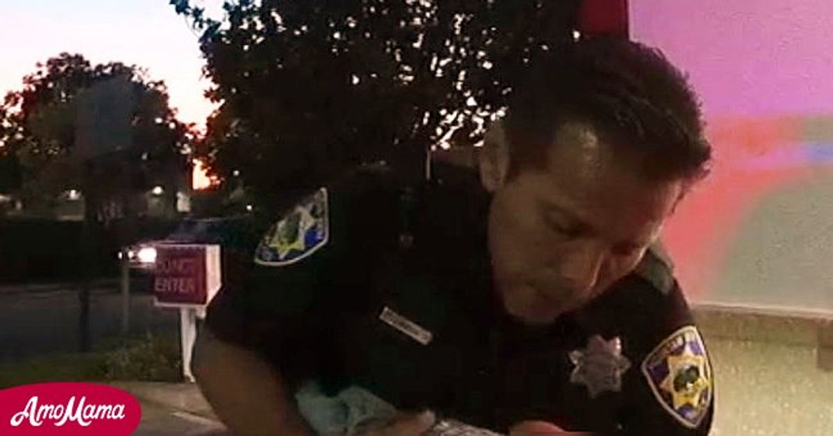 Patrol Officer Sees a Baby Not Breathing or Moving, Immediately Begins ...