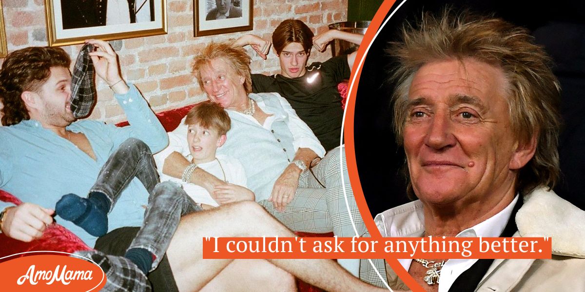 Rod Stewart's Kids United for Their Cancer Fighter Dad & Had Cozy Home ...