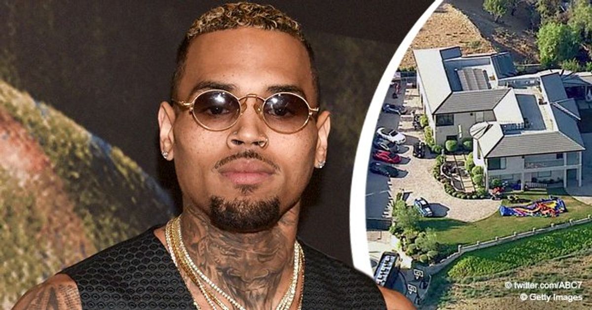 Peek inside Chris Brown's $4.3 Million Tarzana Mansion That Has 16 ...