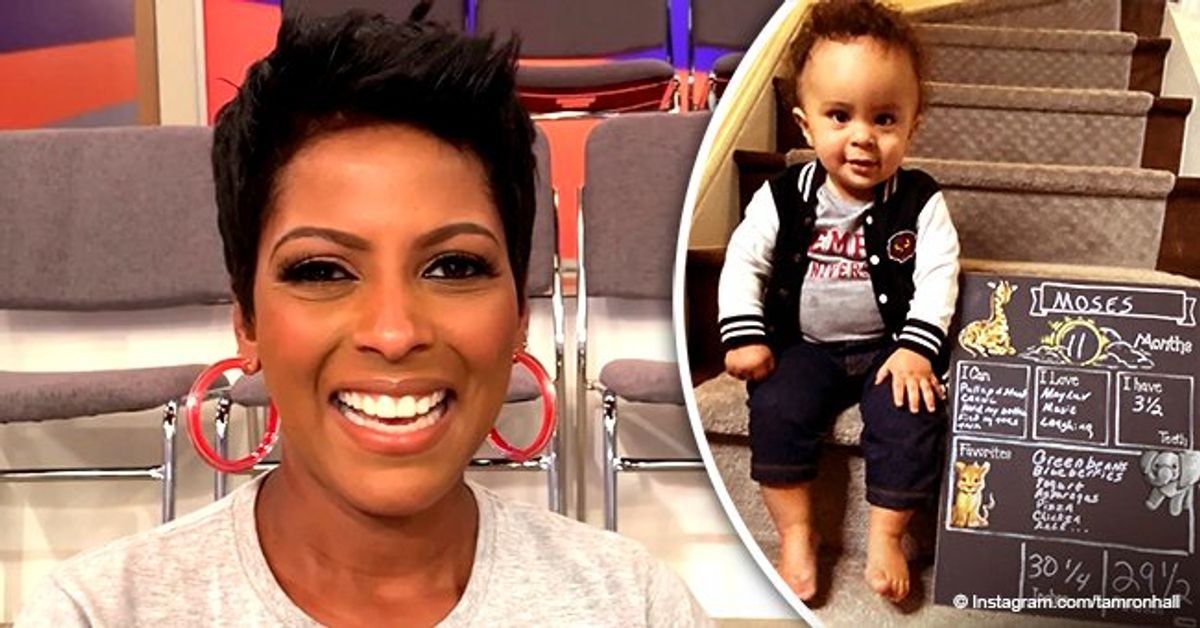 Tamron Hall of 'Today' Reveals Her Son Moses Loves Music and Laughing ...