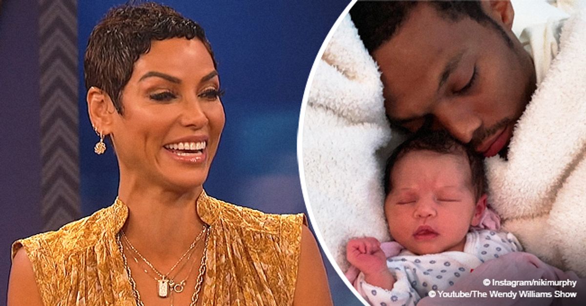 Eddie Murphy & Ex Nicole's Newborn Granddaughter Naps with Dad Miles in ...