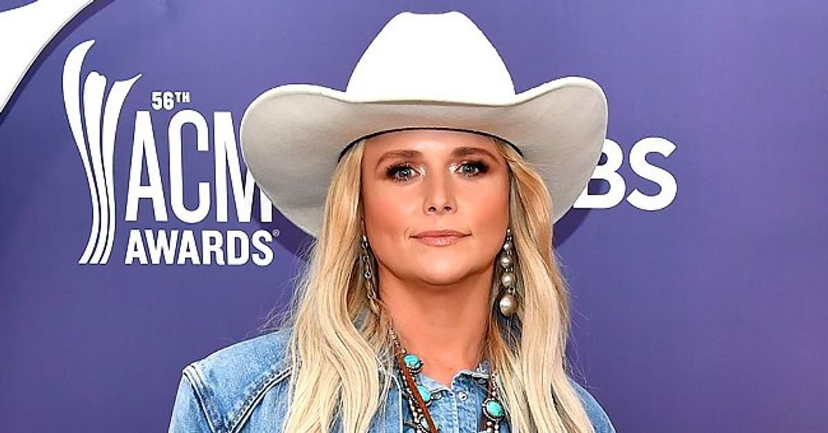 Miranda Lambert Dons Black Mini Dress with Fringe Sleeves & Cowboy ...