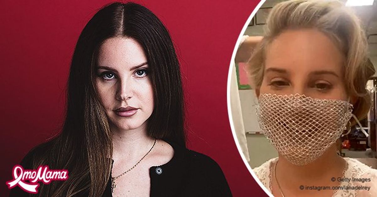 Lana Del Rey Slammed for Wearing a Mesh Mask to Meet Fans