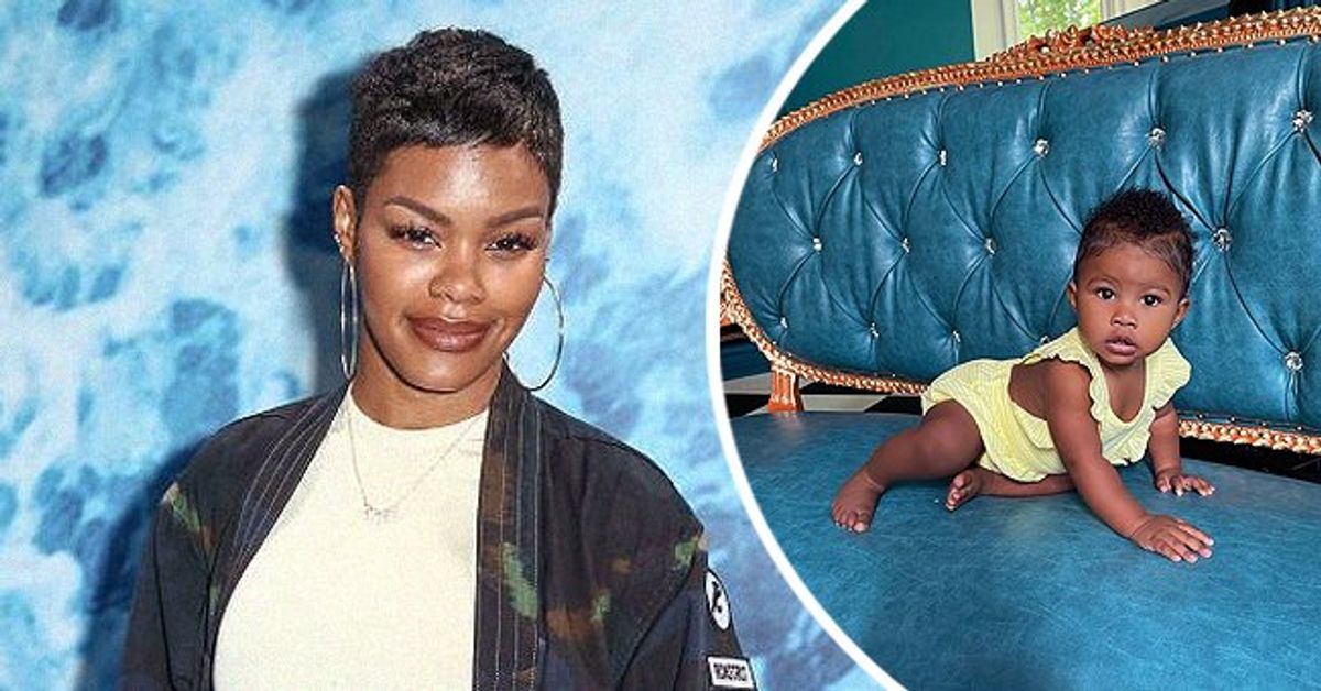 Teyana Taylor's Baby Daughter Strikes Pose like a Pro in Yellow Onesie ...