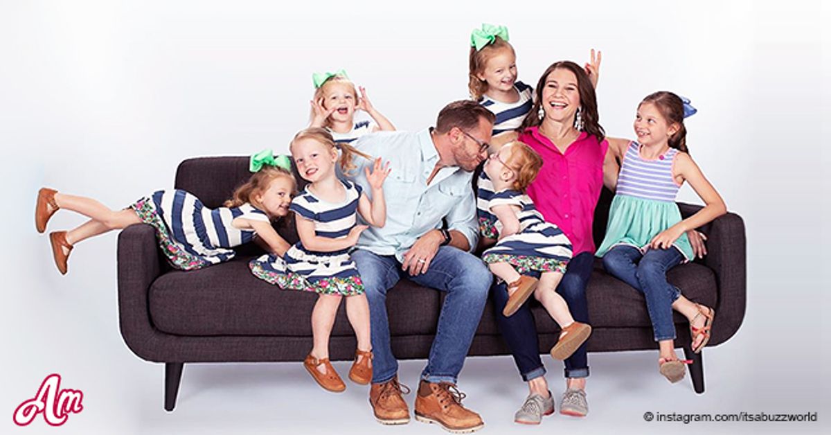 A Look into Danielle and Adam Busby's Busy Life Raising Quintuplets ...