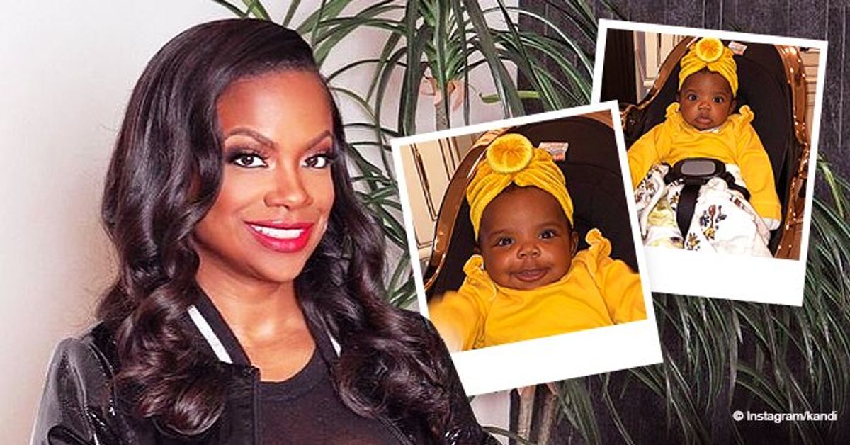 Kandi Burruss Shares New Photos of Her Baby Blaze in Sunshine Yellow ...