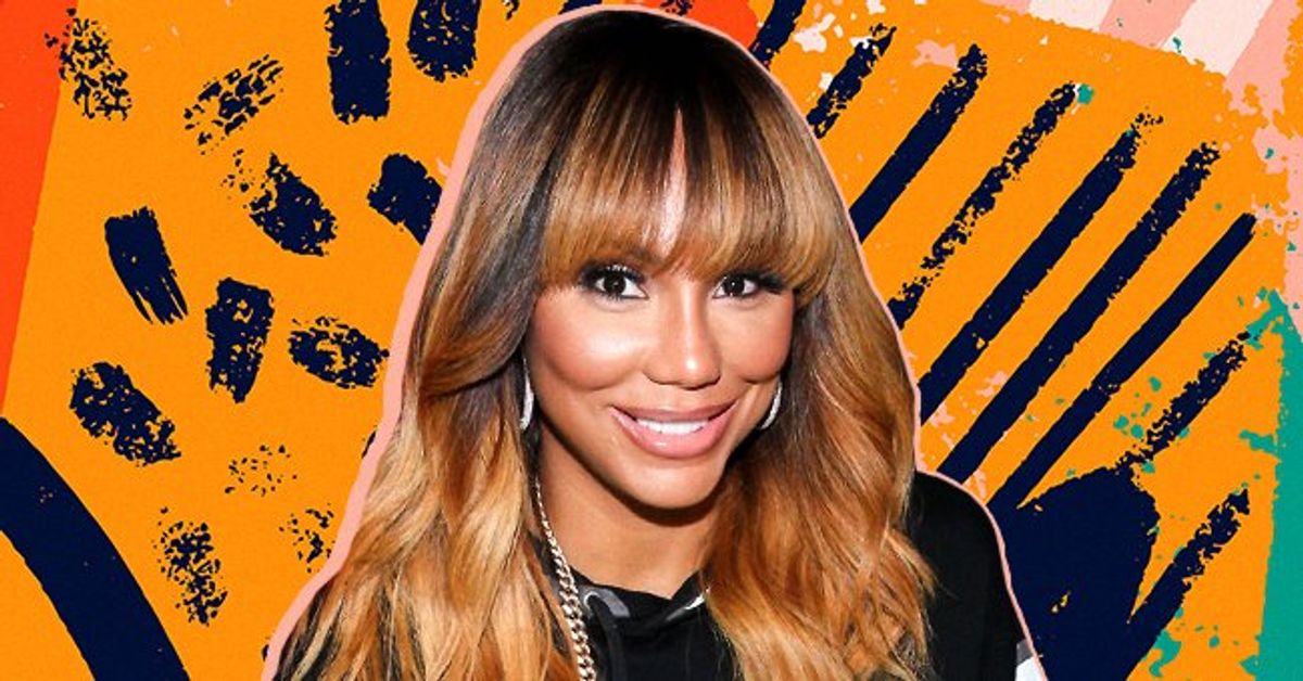 Tamar Braxton Flaunts Her Long Legs & Red Lips Posing in Revealing ...