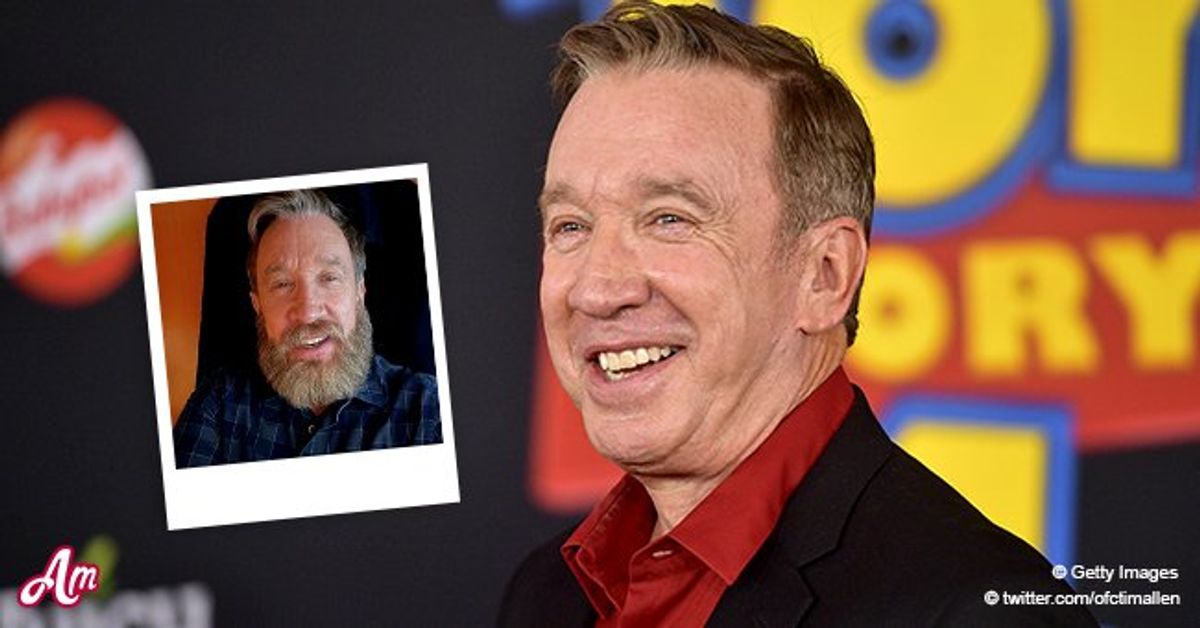 Tim Allen Shows off His 'Santa Clause' Beard Ahead of Christmas Season