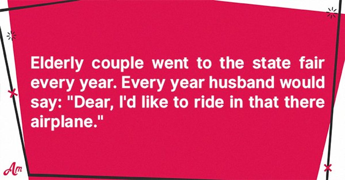 Daily Joke: Elderly Couple Go to the State Fair