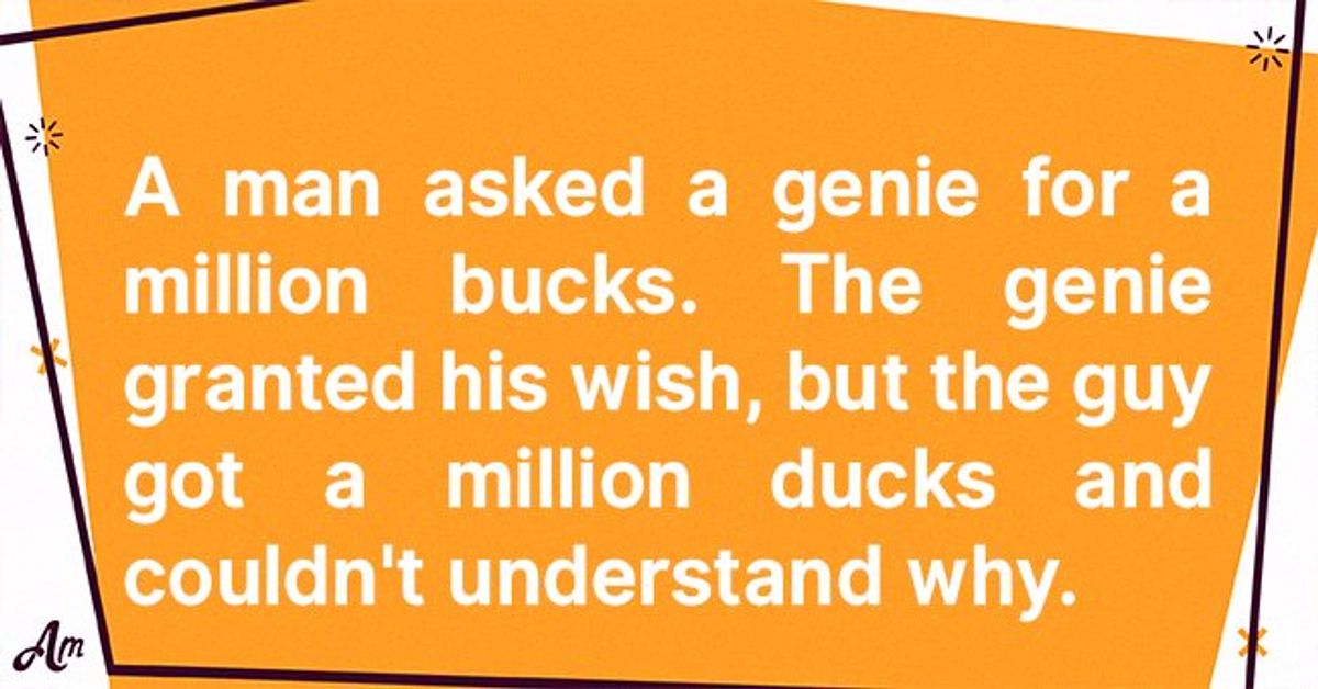 Daily Joke: Genie Graciously Complies with His Master’s Friend’s Wish ...
