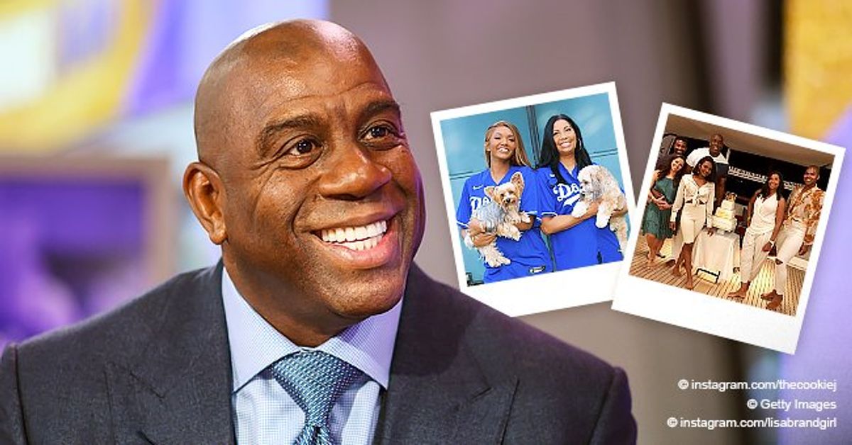 Magic Johnson's Big Family Shares Rare Snaps to Celebrate His Daughter ...