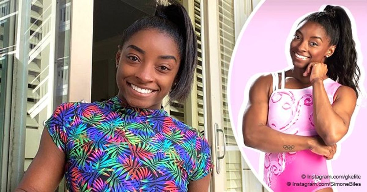 Simone Biles Puts Her Fit Body on Display as She Models Gorgeous ...