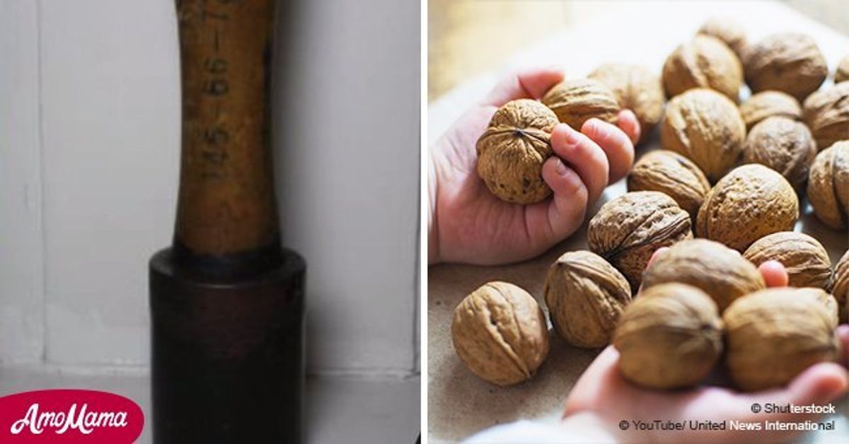 Man received weird gift from friend, uses it to crack nuts. 25 years ...