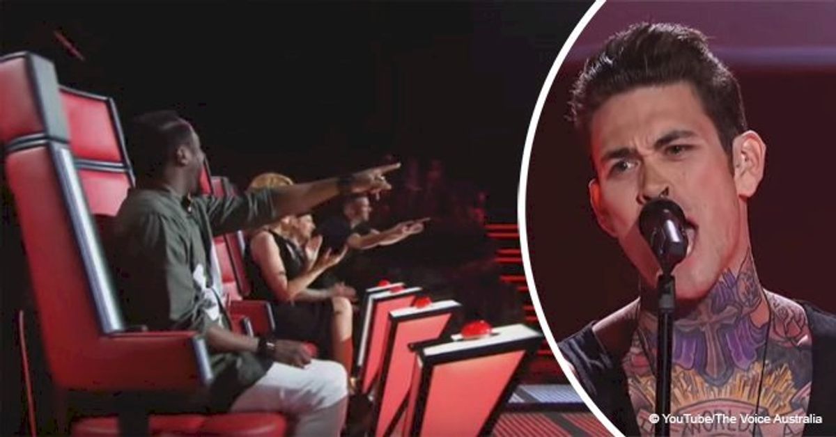 Opera singer turns only one judge's chair, but the other judges are ...