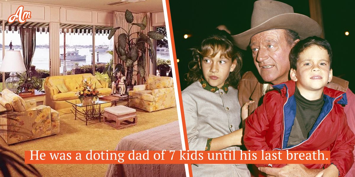 John Wayne Was 'Great Dad' of 7 Even When Wife Left Him Ill - He Raised ...