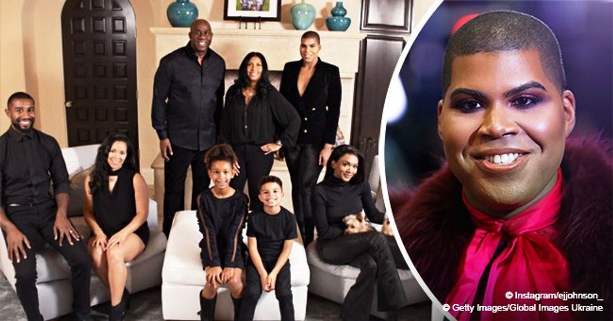 Magic Johnson's son EJ praised for his style in Christmas photo with ...
