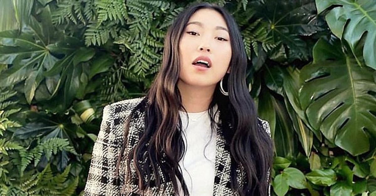 Awkwafina Stuns Fans with Empowering White Suit for Premiere of Marvel ...