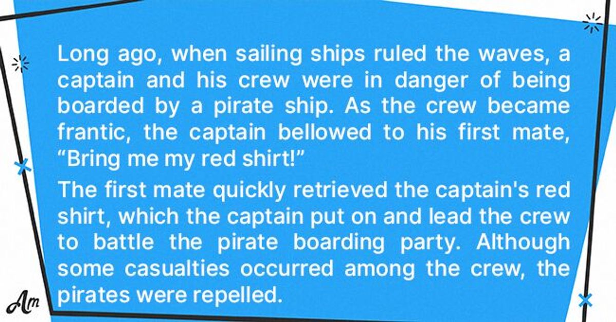 Daily Joke: A Captain and His Crew Are in Danger of Being Boarded by a ...