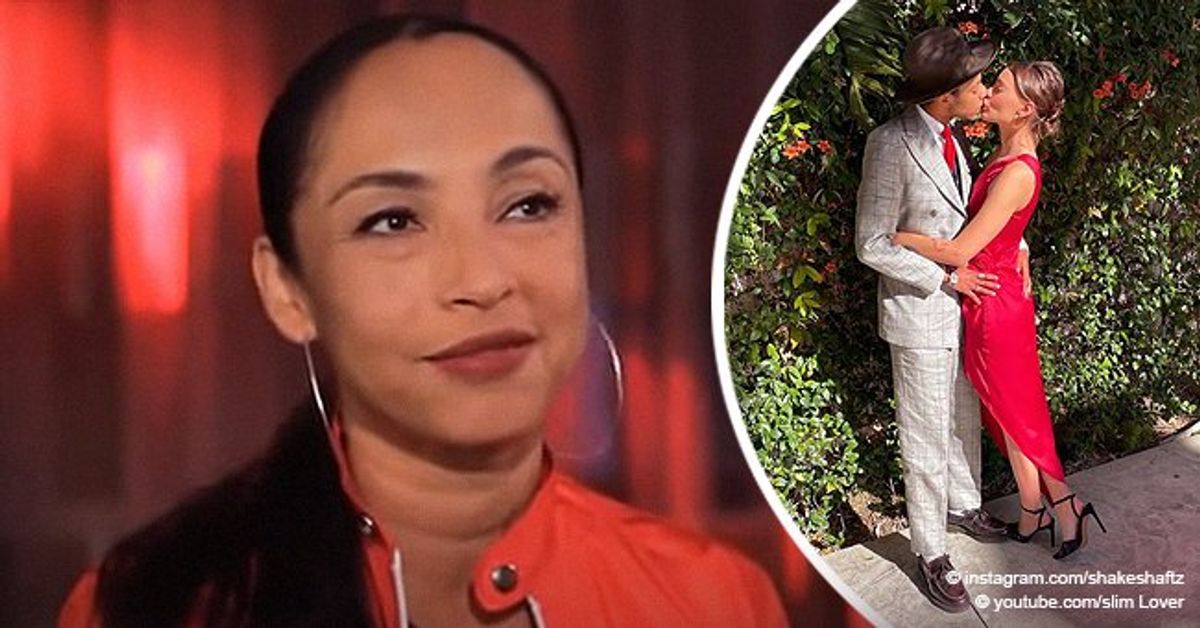 Sade's Transgender Son Izaak Kisses Fiancée in a Red Dress in Pics from ...