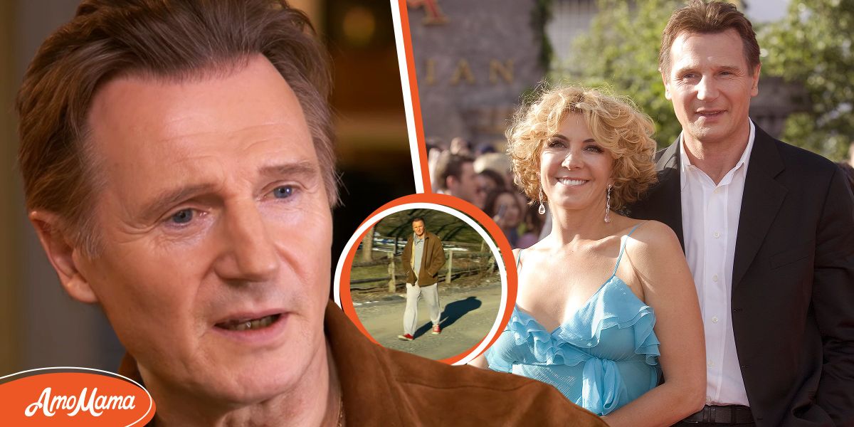 Liam Neeson Talks to His Late Wife Every Day at Her Grave — He Raised ...