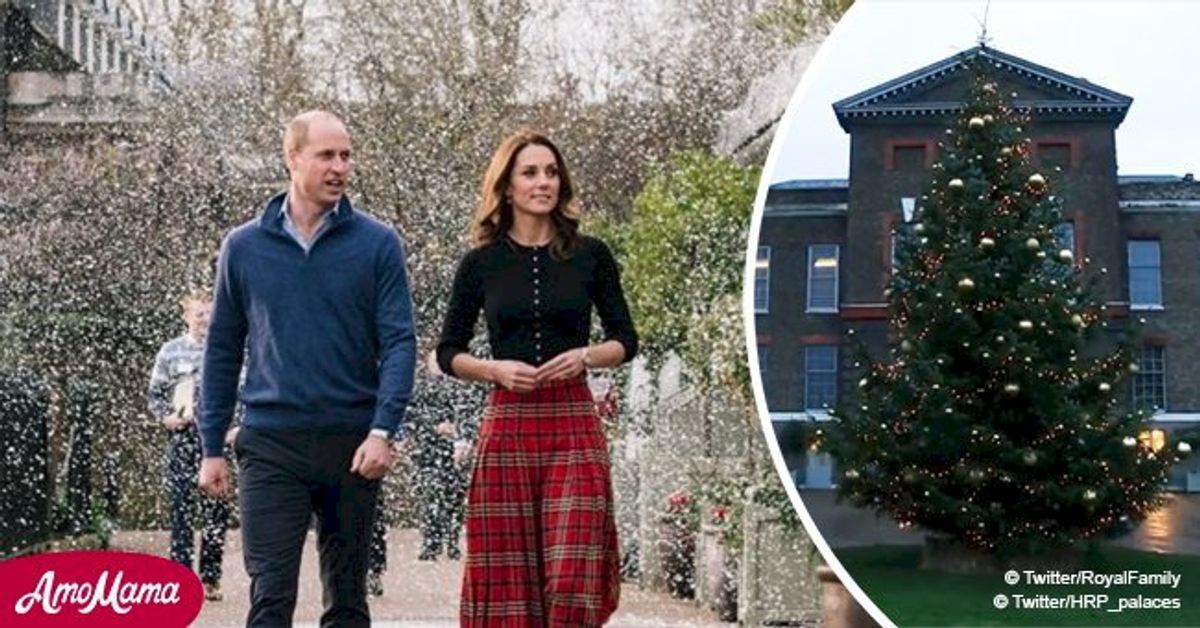 Kate Middleton and Prince William have an incredible Christmas tree ...
