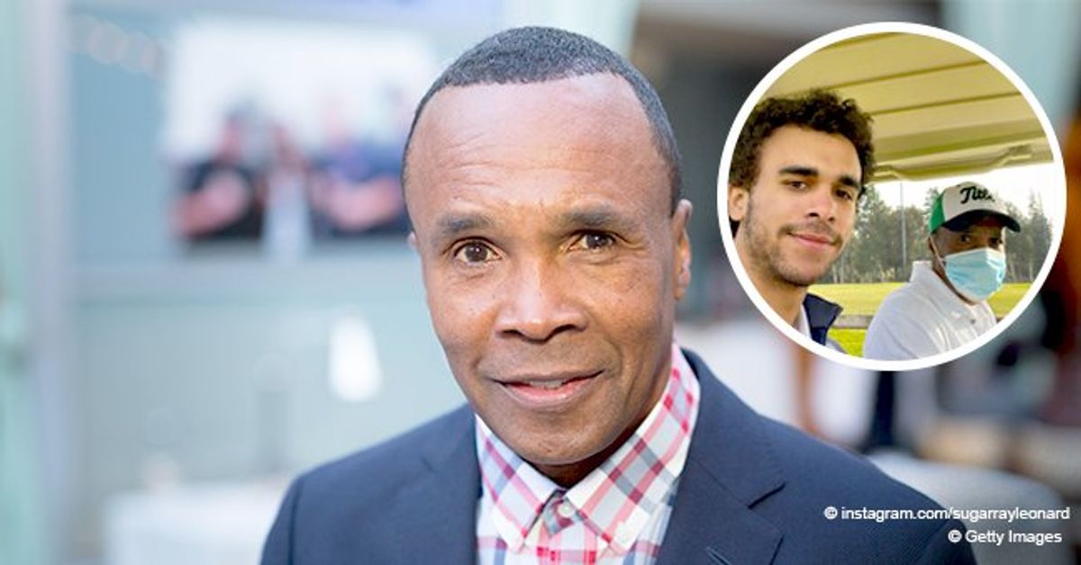 Sugar Ray Leonard Enjoys a Golf Day with His Son — Did His Child ...