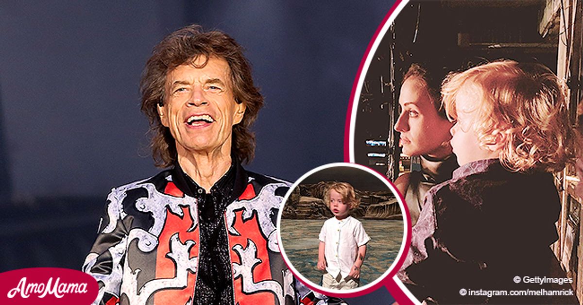 Mick Jagger's Youngest Son Deveraux Is 2 Years Old and He Already Looks ...
