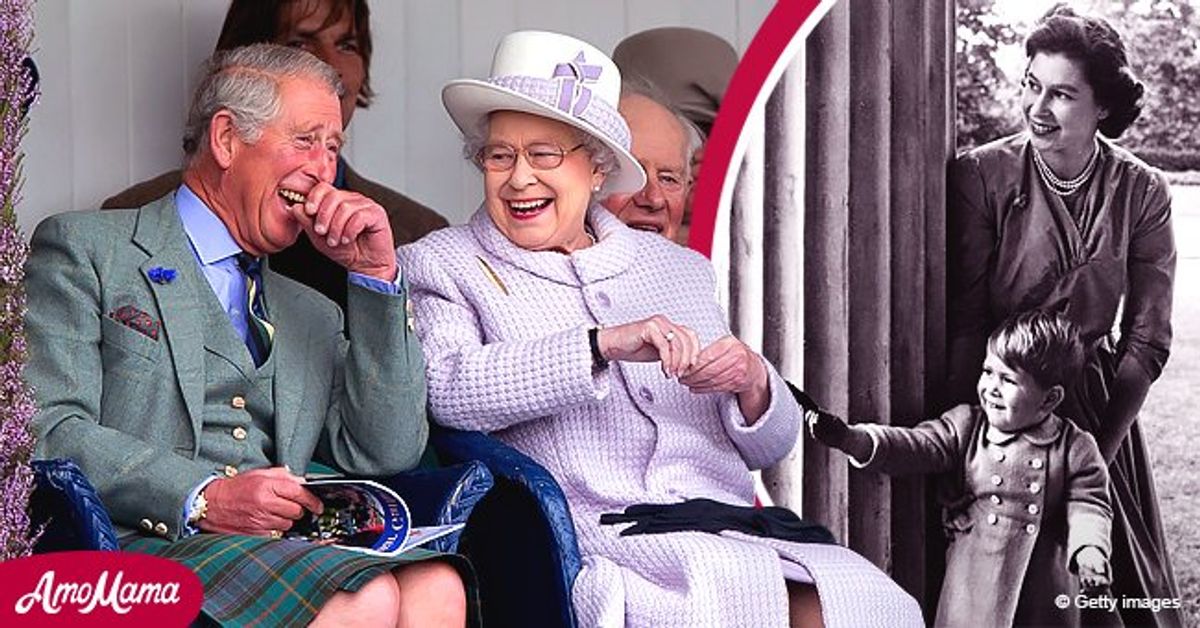 Prince Charles Shared Rare Childhood Photo with Queen Elizabeth in ...