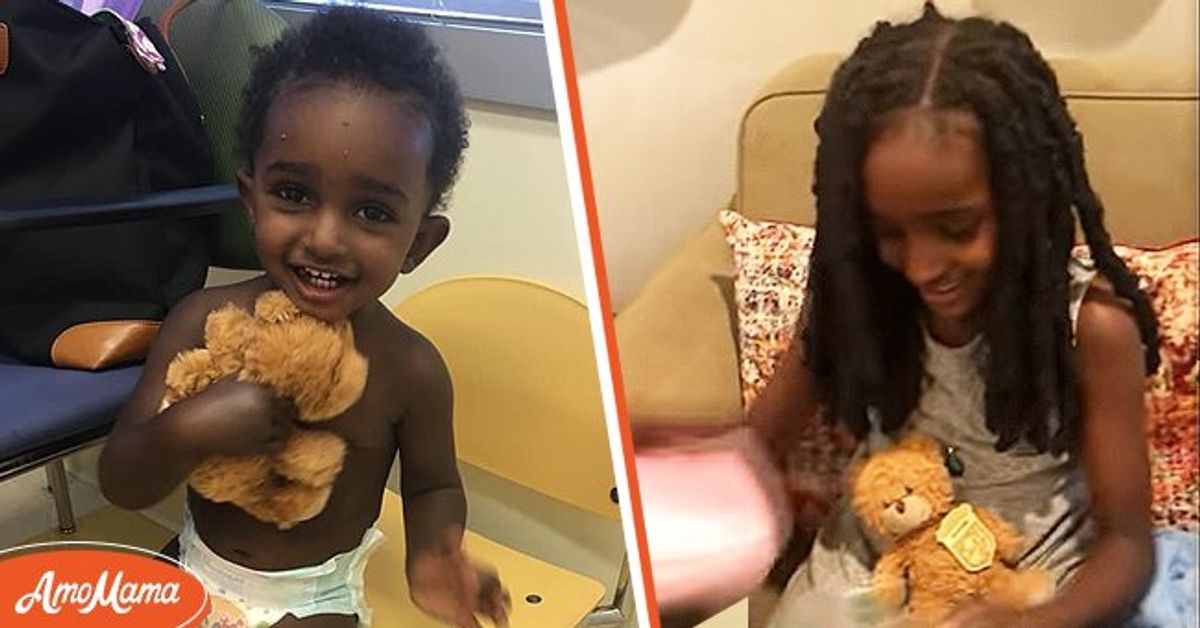 Adopted Girl Loses Special Teddy Bear, a Year Later They Are Reunited