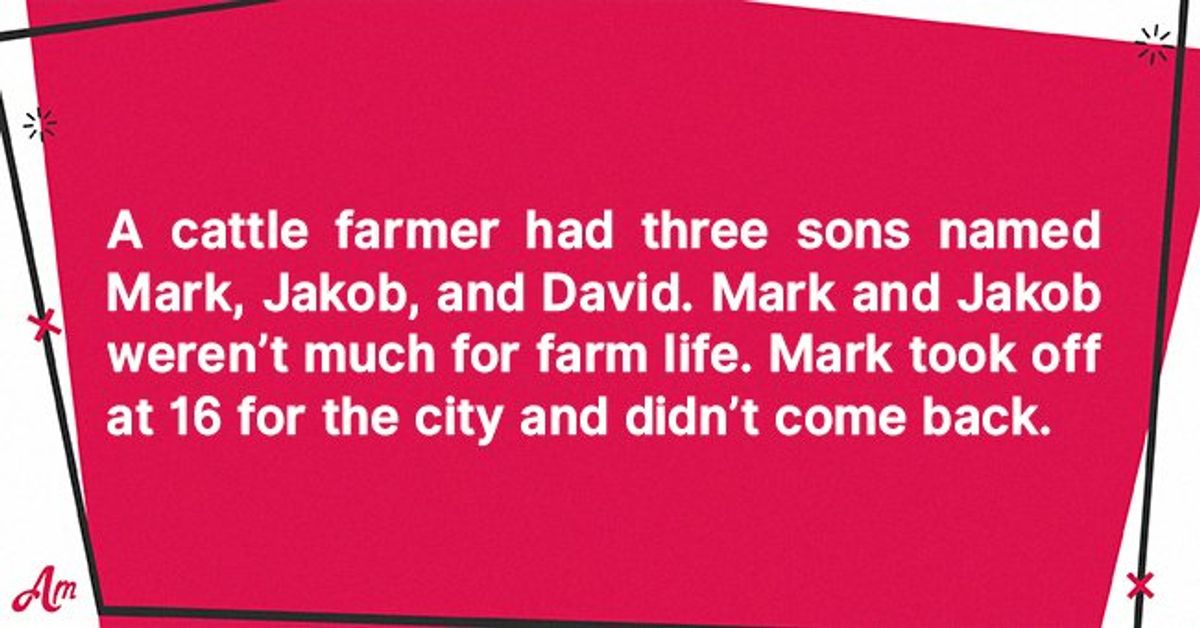Daily Joke: A Cattle Farmer Had Three Sons